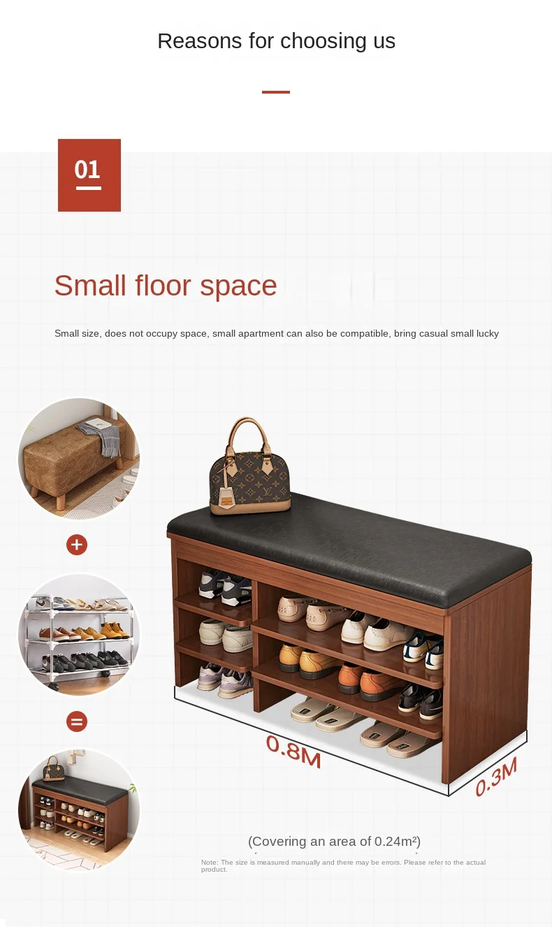 Sitting Shoe Changing Stool Home Doorway Footstool Small Apartment Shoe ...