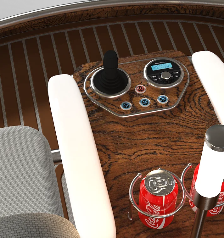 Ecocampor Classic 13ft Electric Engine Boat - Double Hull