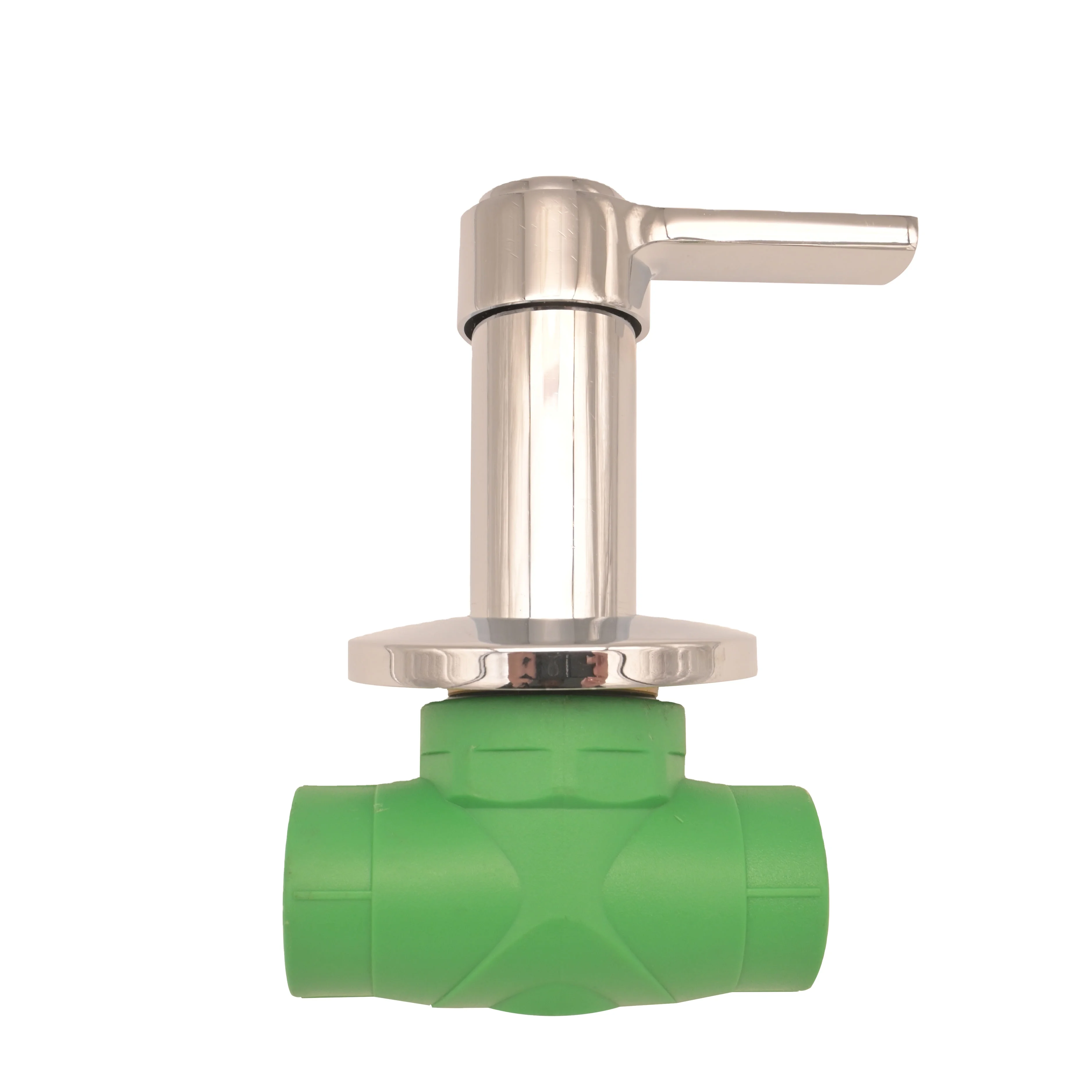 MIAOYI PPR Concealed Valve Green General Plumbing Use PPR Pipe Fittings ...