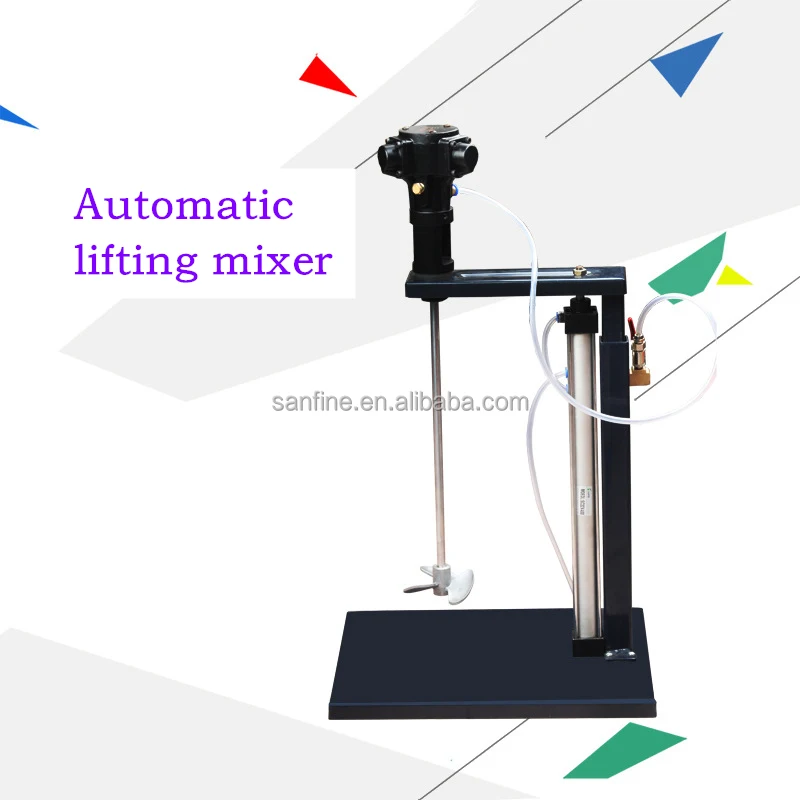 Automatic Lifting Air Agitator Blender Stirrer for Paint Mixing