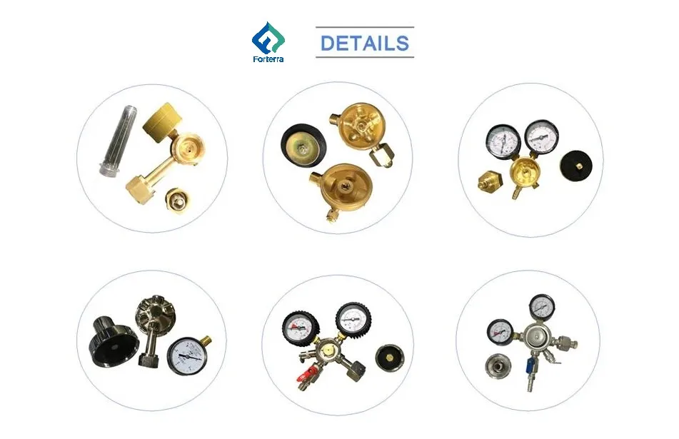 High Quality CGA580 Valve Regulator Helium Balloon Tank Inflator ...