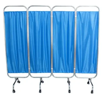 Multiple Folds Panel Movable Medical Hospital Clinic Folding Stainless ...
