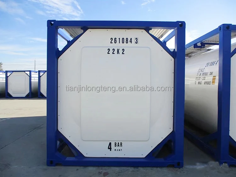 LR Certified ASME Standard 20ft ISO Tank Container for Oil
