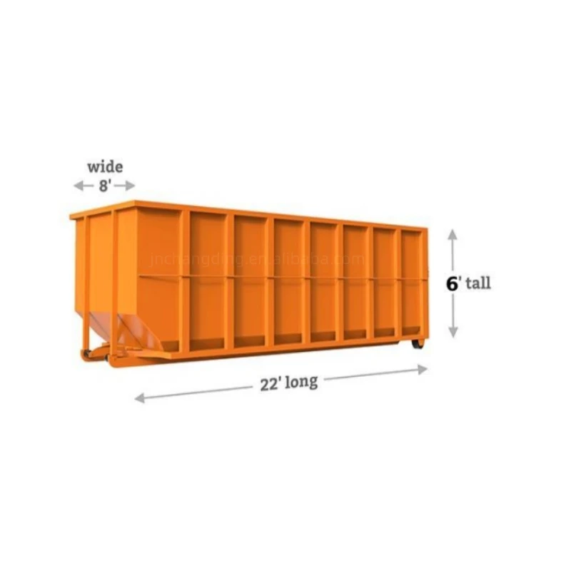 Waste Management Solutions - Durable Roll-on Roll-off Skips