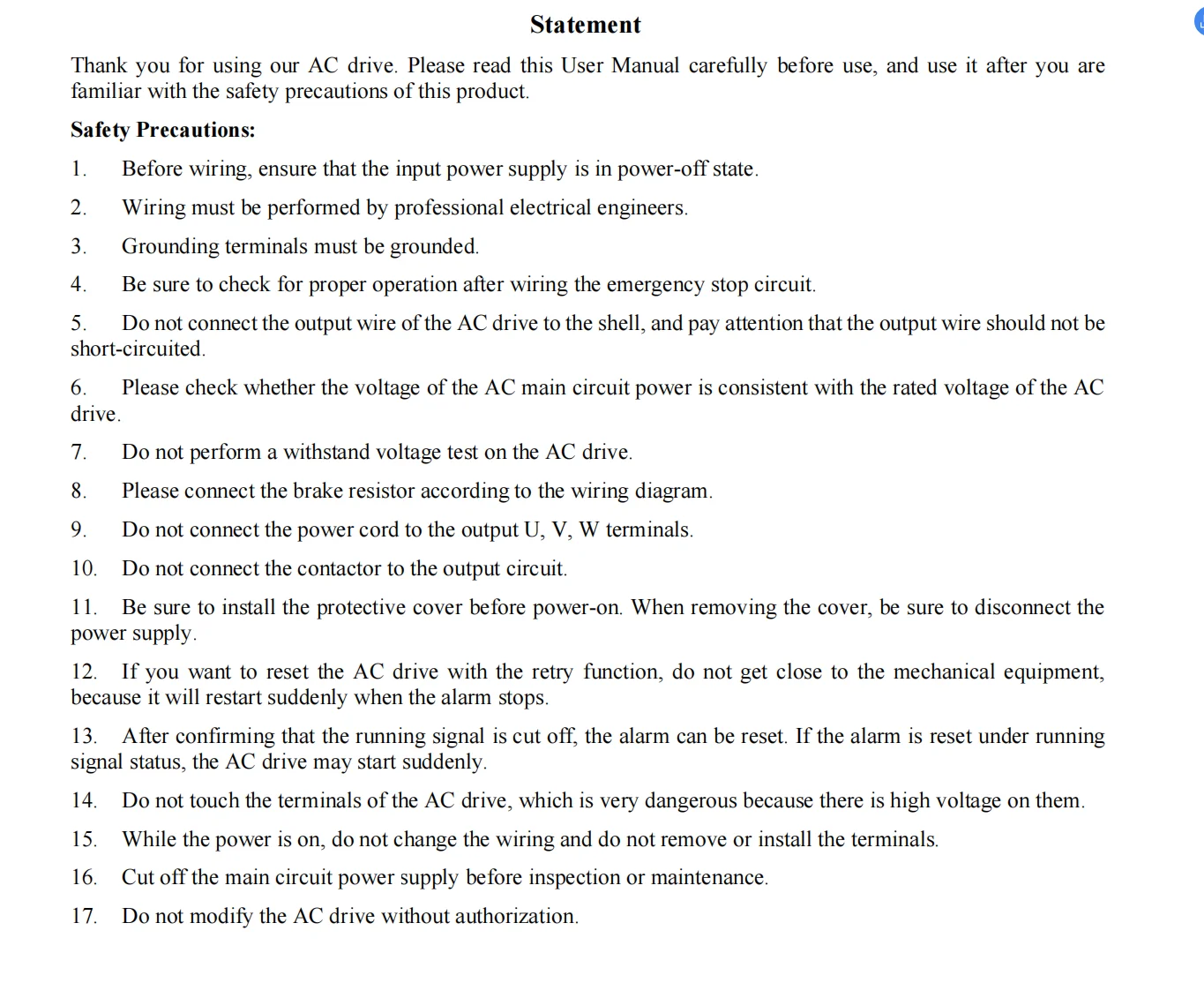 SUSWE VFD Inverters - High Efficiency Power Solutions