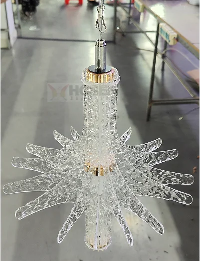 DMX Winch Kinetic Lifting Chandelier - LED Light Solutions