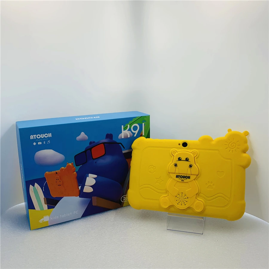 ATOUCH K91 Kids Tablet - Quad Core, Shockproof, and Fun