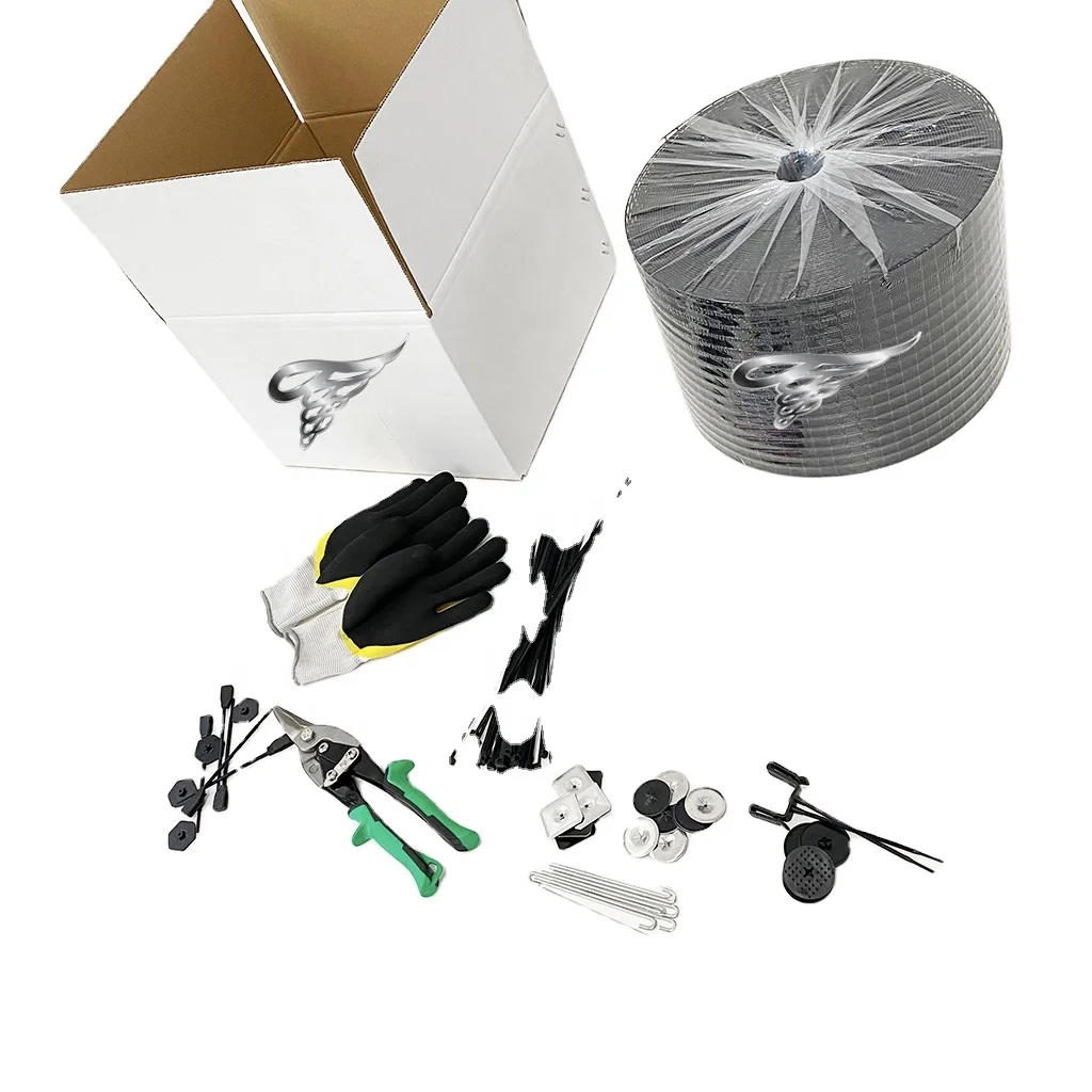 6"100' Panel Bird Mesh Stainless Steel Fasteners Solar Panel Bird Wire ...