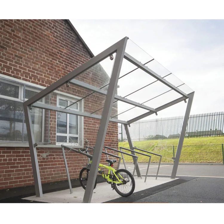 Waterproof Outdoor Bicycle Storage Shed Bike Tent Public School Bike ...