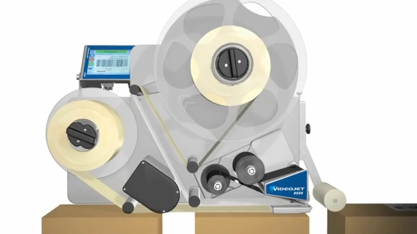 Videojet 9550 Label Printing Machine 407028 107mm Global Multiple ...