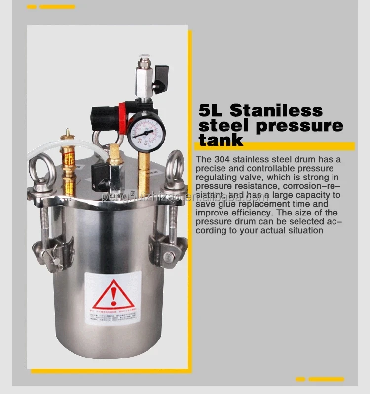 331 Automatic Glue Spraying Machine Robot 5L Pressure Tank