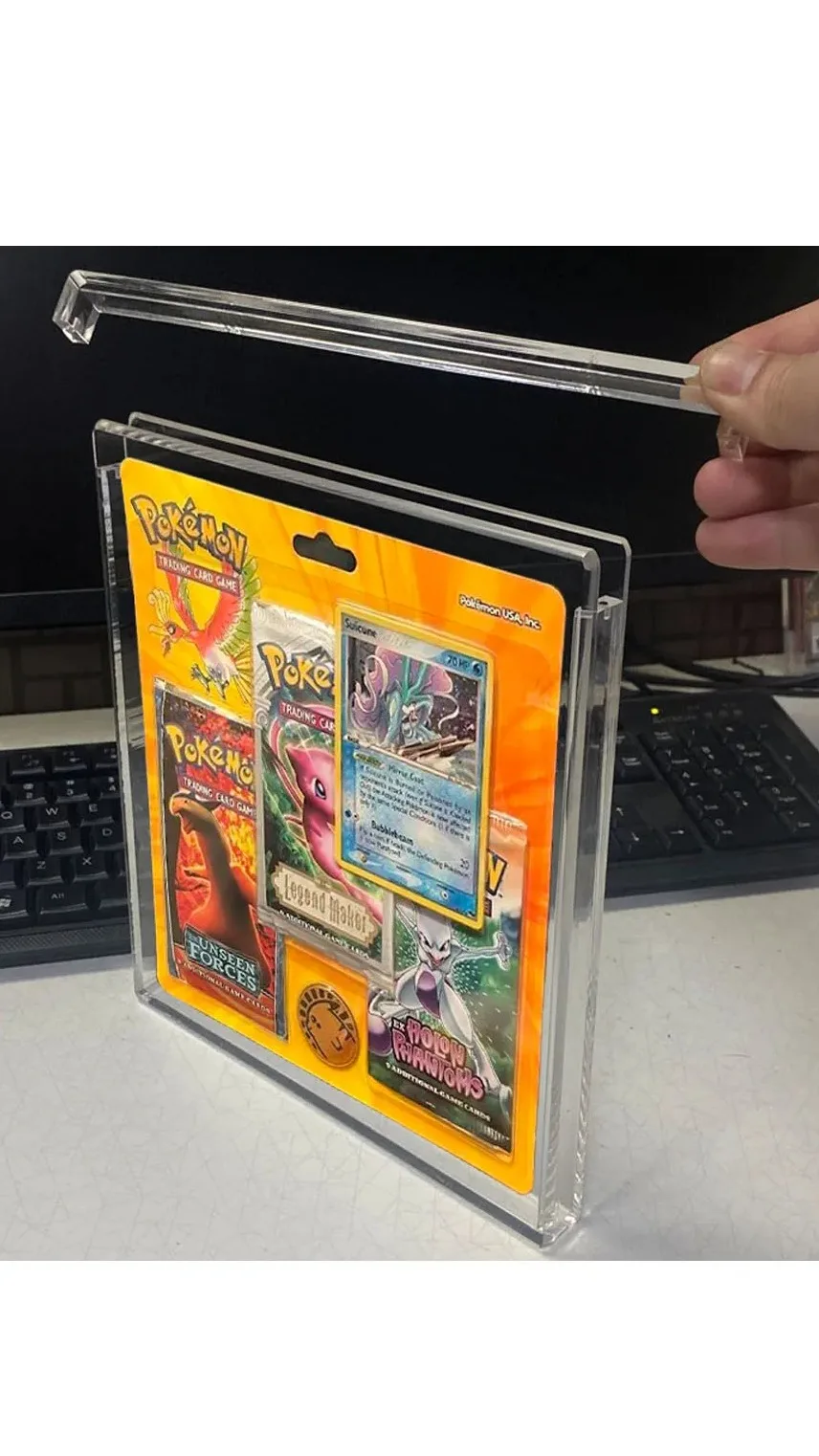 Pokemon Ex Series 3 Pack Blister Acrylic Case - Buy Acrylic Case,3 Pack ...