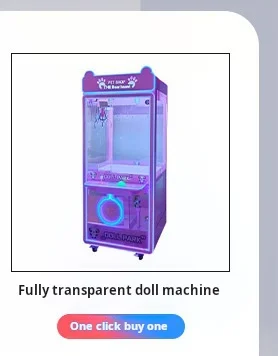 Coin Operated Mini Claw Arcade Crane Machine for Kids & Classroom, OEM