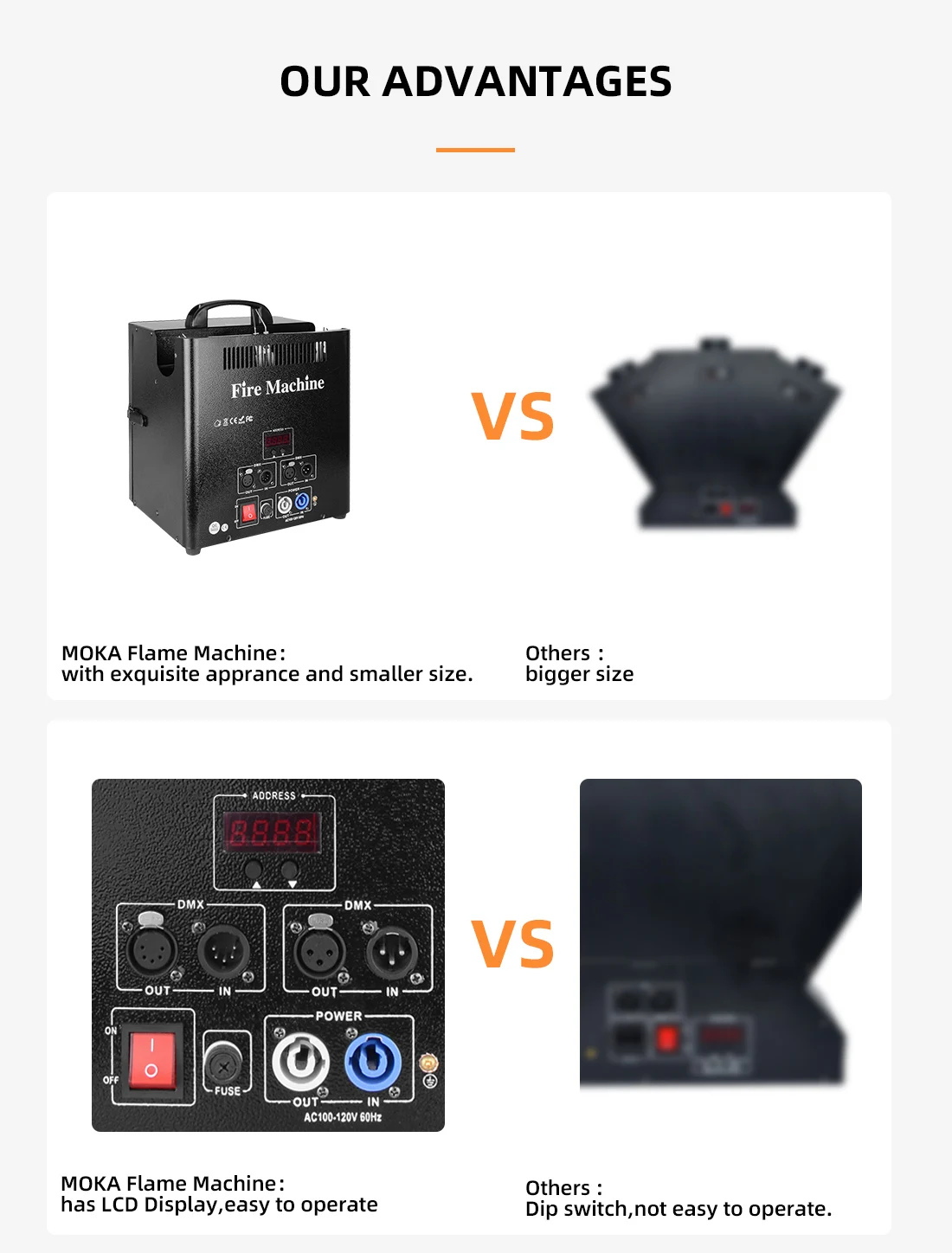 Triple-way Flame Thrower - Elevate Your Events with MOKA SFX