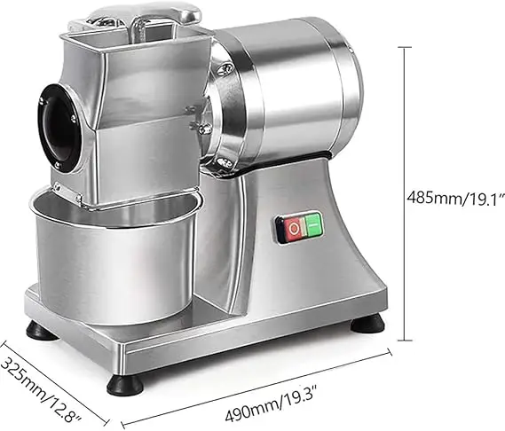 Commercial Dry Cheese Grater Bread Shredder Powder Mozzarella Cheese ...