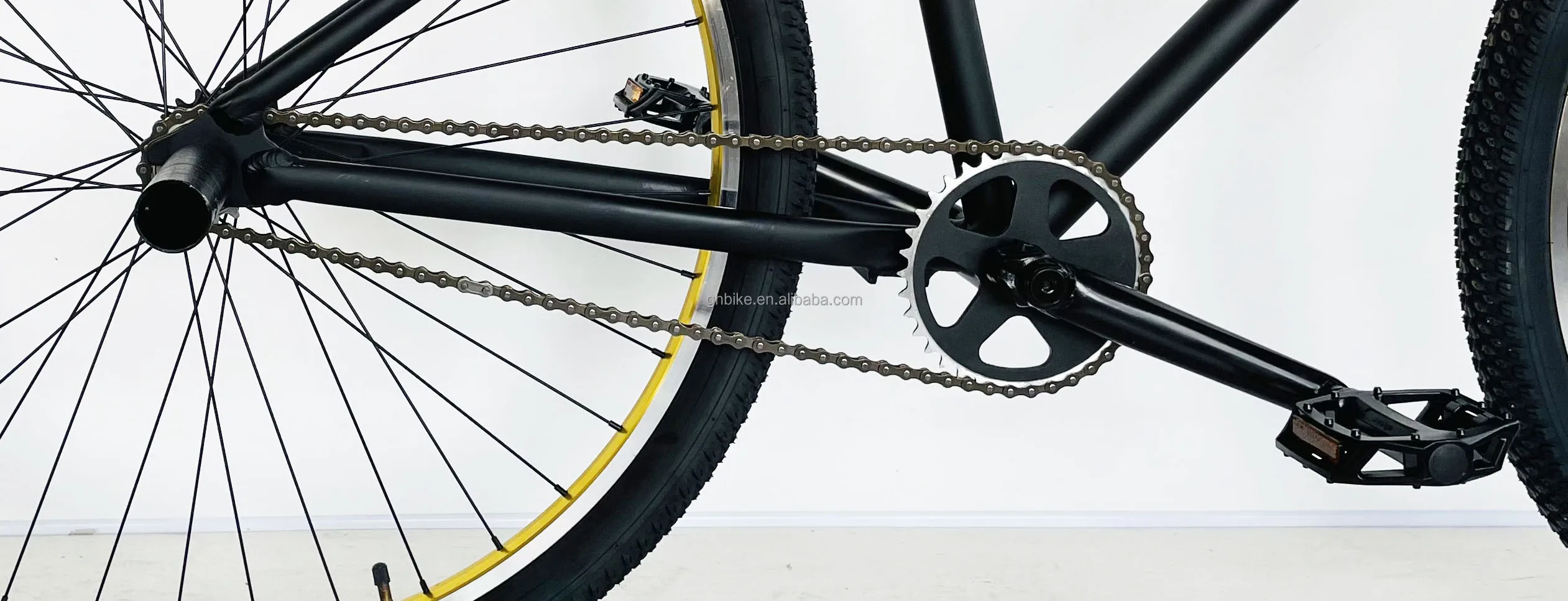 29" Aluminum Frame Single Speed BMX Bike - OEM CE Quando Hubs