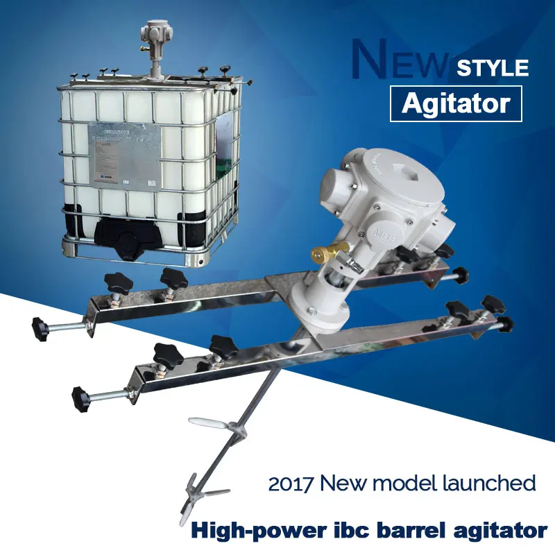 IBC Tank Pneumatic Mixer Agitator - 1 Ton Barrel Dispersion Machine