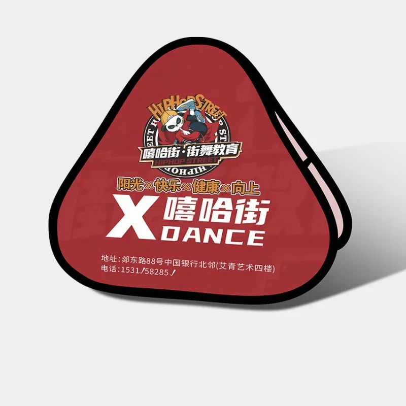 Triangle Pop up A-Frame Banners Custom Pop Out Outside Advertising Sign ...