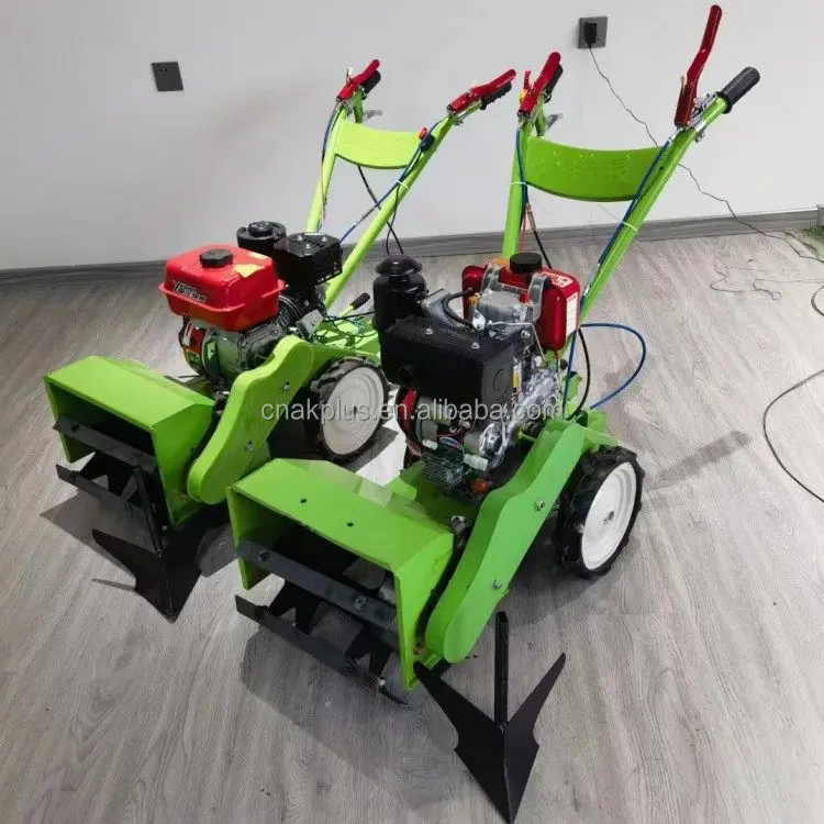 Gasoline Diesel Engine Weeding Machine With Plow For Home Garden Use ...