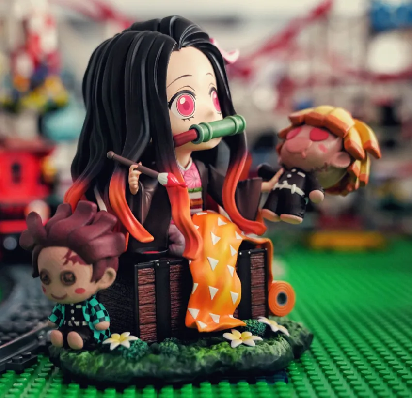 Japan Anime GK Showhand Kamado Nezuko Action Figure for Collection ...