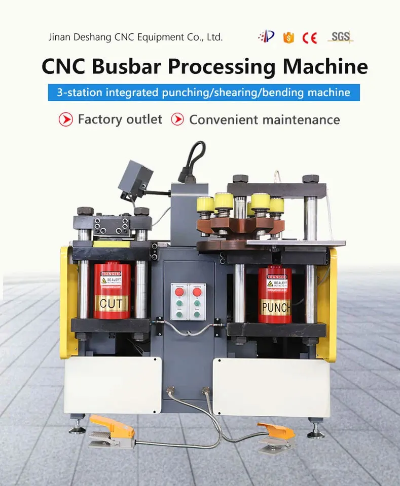 3 In1 Copper Bus Bar Processing Machine - Efficient & Durable