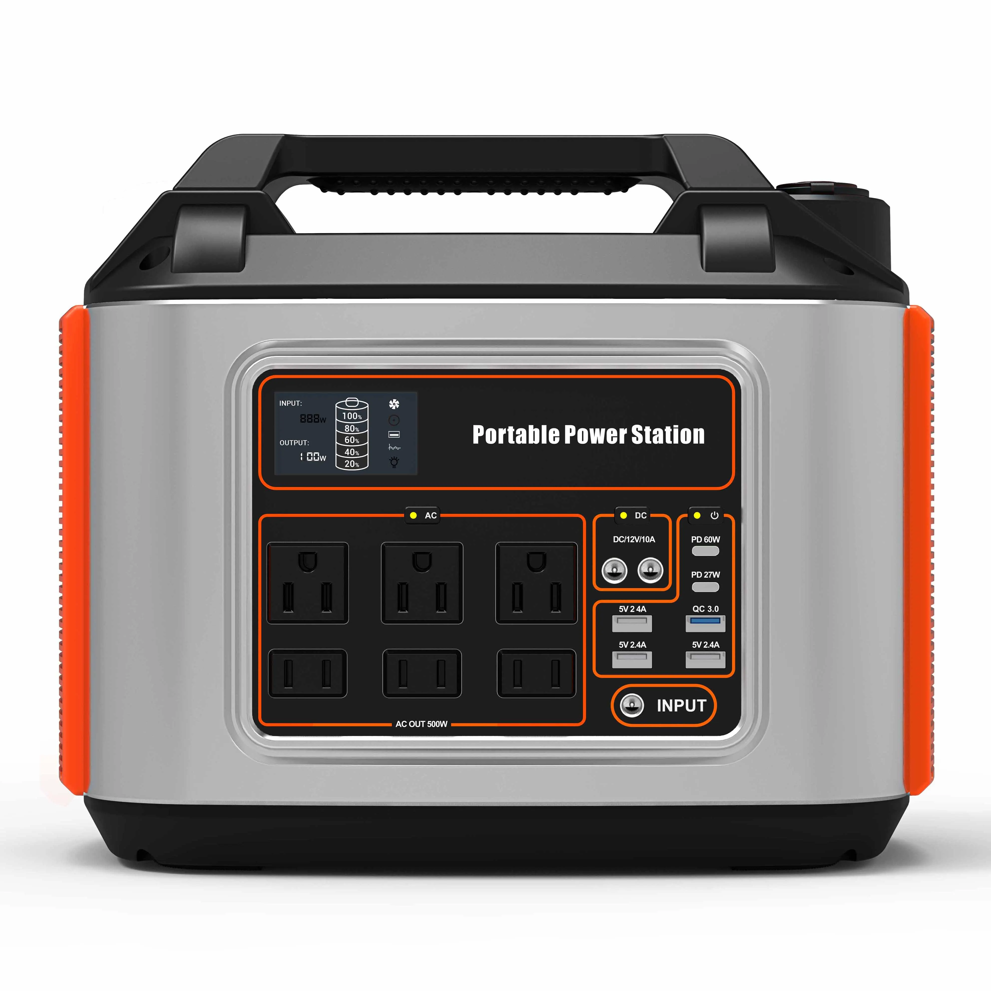 Portable Energy Storage Power Supply 500w - Buy 500w,500w Portable ...