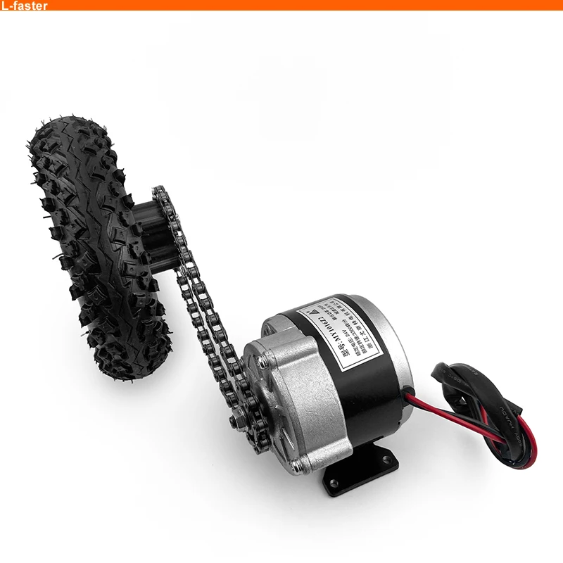 Heavy Duty Electric Utility Cart Conversion Kit, 2 * 250W Motor