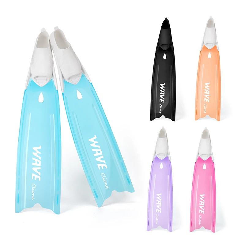 Wave Swimming Flippers Custom Diving Flipper For Training Professional ...