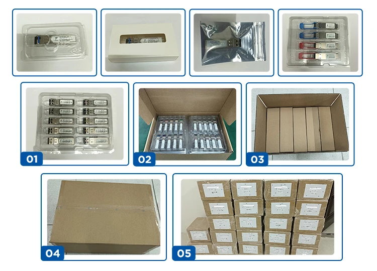 Factory High Quality Compatible Sfp Sfp+ Xfp Sfp28 Qsfp+ Qsfp28 155m 1 ...