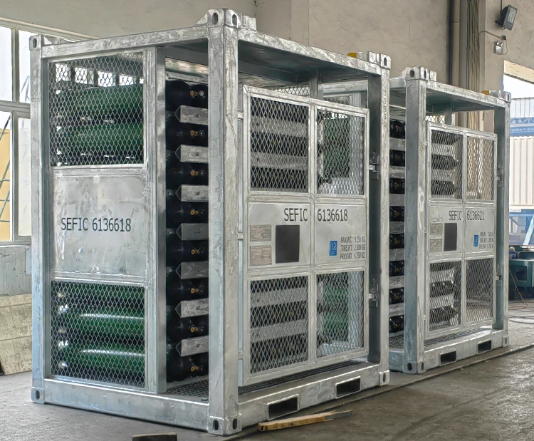 Wonder Gas DNV 2.7-1 Standard Offshore Gas Cylinder Rack