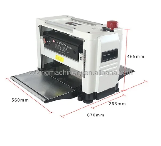 Industrial Heavy Duty Small Mini Wood Planer Thickness Machine for Wood ...