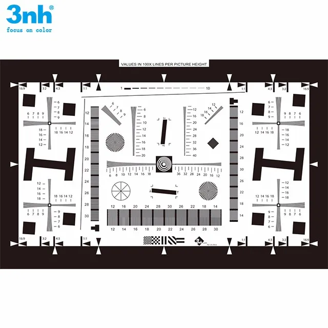 ISO12233 camera resolution test chart universal camera focus test chart ...