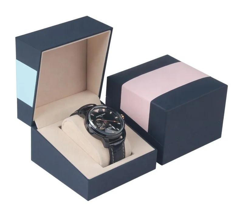 Contrast Color Design Men Wrist Watch Paper Gift Box Luxury Universal ...