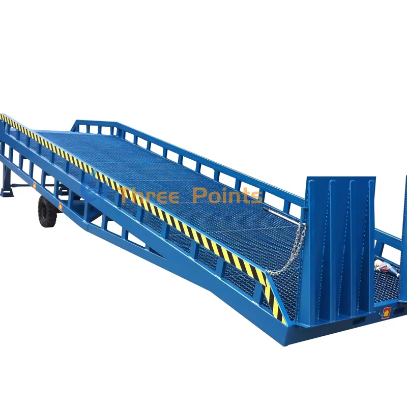 Three-Point Forklift Ramp Container Loading Ramps for Forklift Dock ...