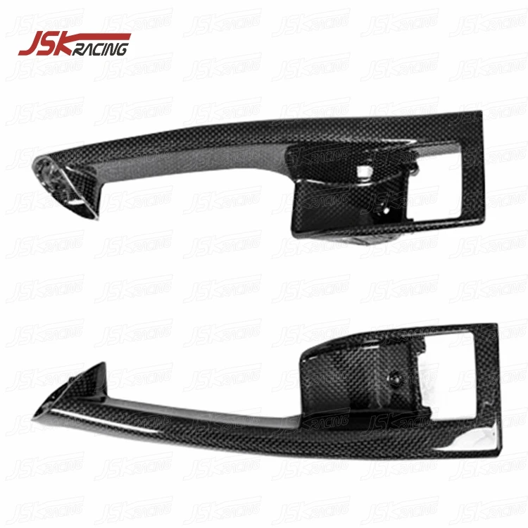 DRY CARBON FIBER INTERIOR INNER DOOR HANDLE for F12 BERLINETTA