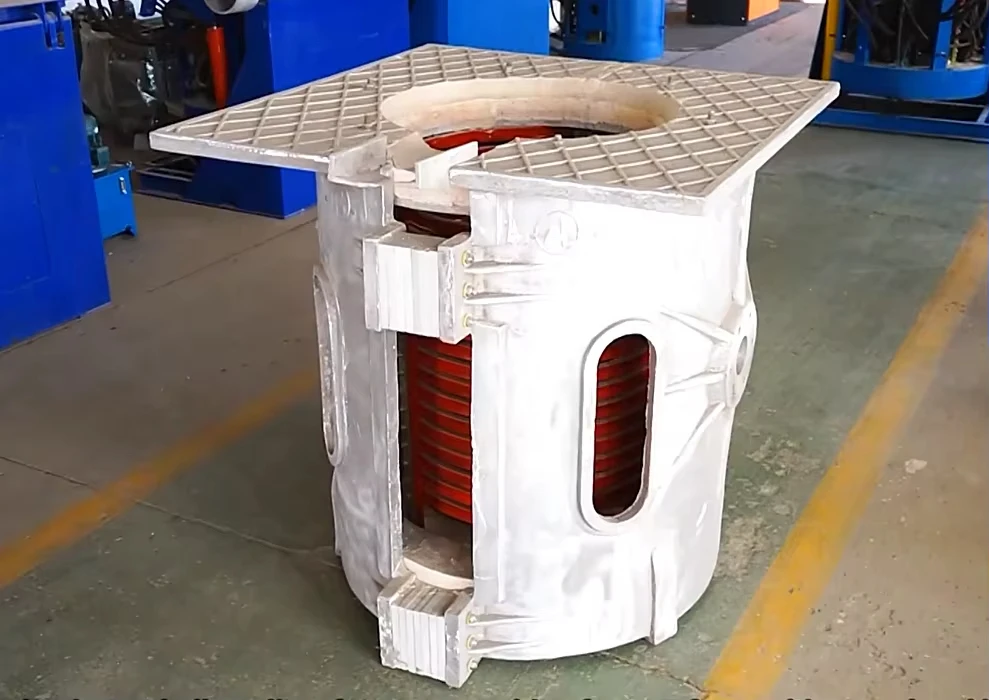 0.5 Ton Industrial Fast Heat and Smelting Crucible Oven / Aluminum ...