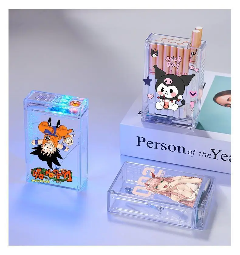 Kuromi Cigarette Case Lighter - Portable USB High Appearance