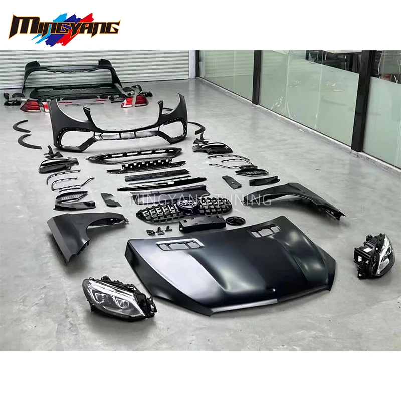 PP Plastic ML63 AMG Upgrade GLE 63 AMG Style Car Bumpers