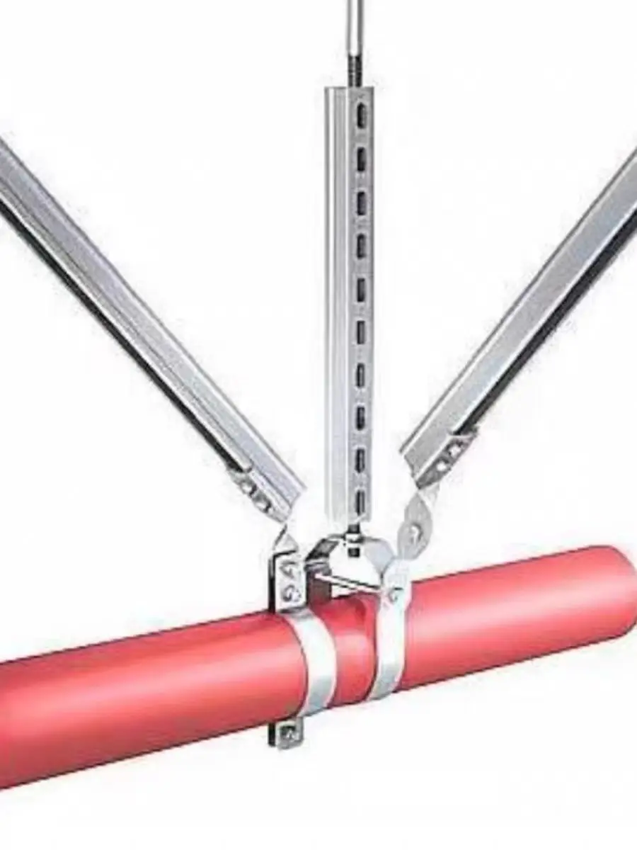 Customized High Quality Hot-dip Galvanized Anti-seismic Support for ...