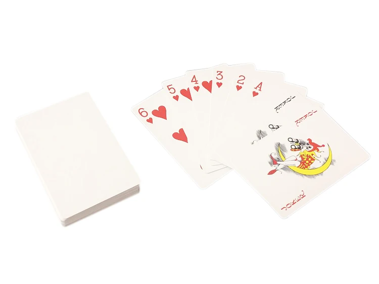 Custom Pvc Waterproof Printing Plastic Sublimation Blank Playing Cards ...