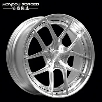 2/3 Piece Forged Wheels5*114.3/5*100/4*100/4*98/5*120/18/19/20/21/22 ...