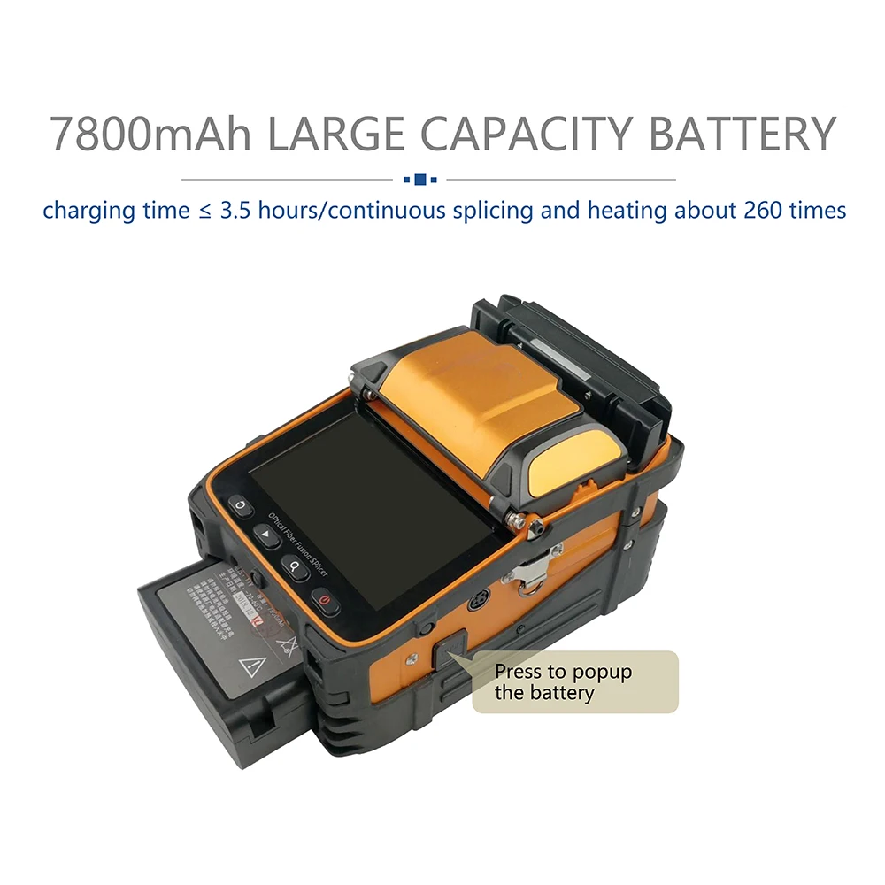 AI-9 Automatic Fiber Optic Cable Fusion Splicer & Touch Screen