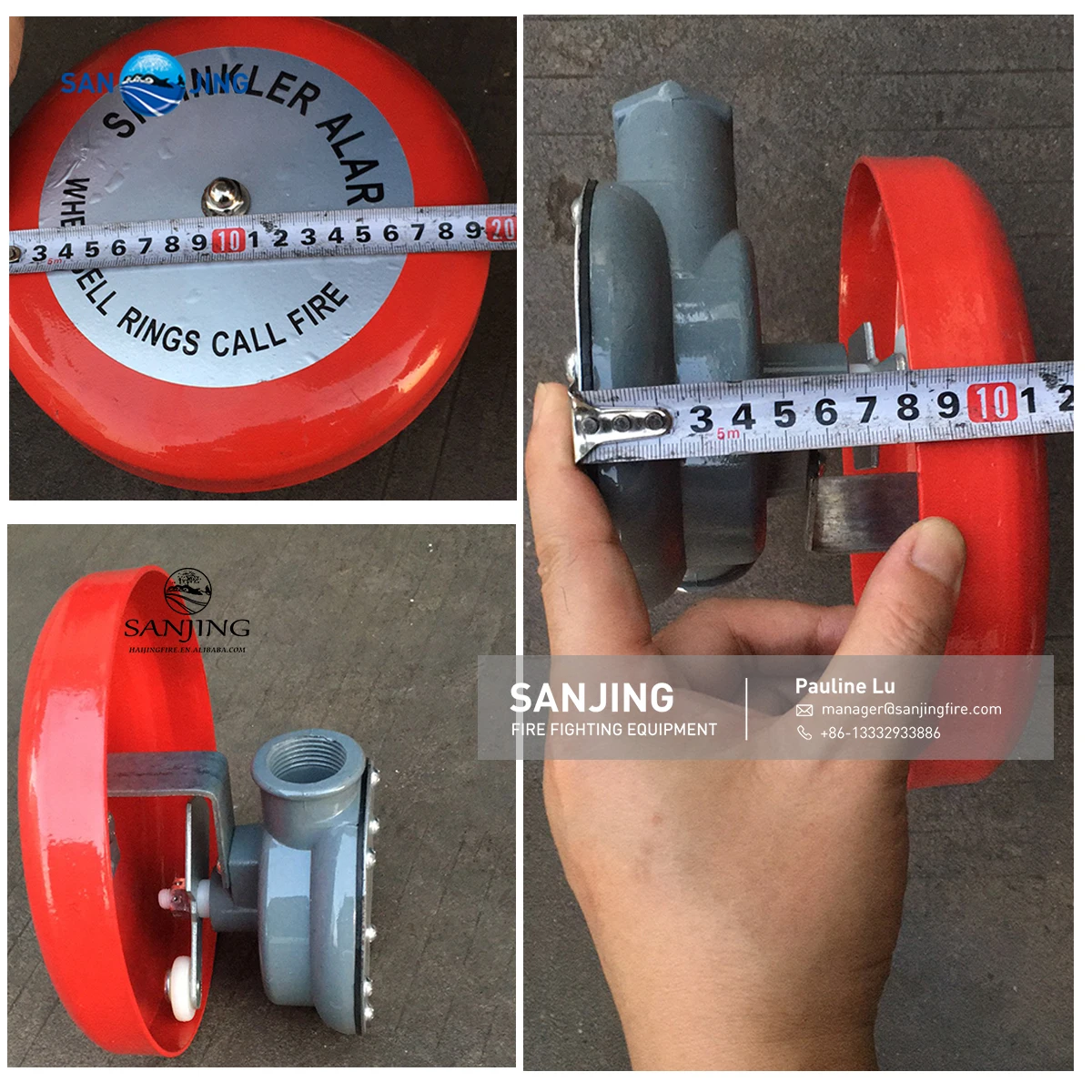 Sprinkler Alarm & Water Motor Gong - Sanjing Solutions