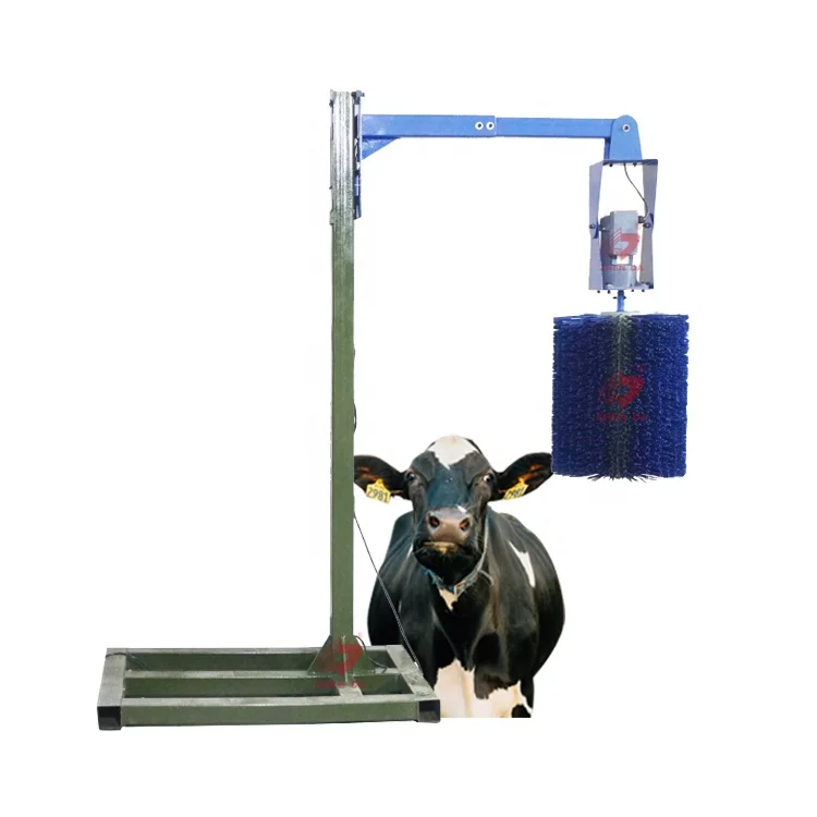 Automatic Swinging Cow Cleaning Brush Roller Rotary Cow Body Massage ...