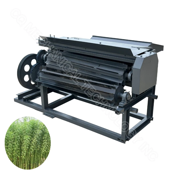Banana fiber extractor fibre processing equipment Jute Decorticator ...