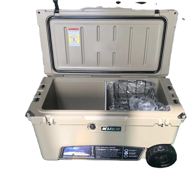 Solid nylon column square shape cooler divider cooler box ice chest ...