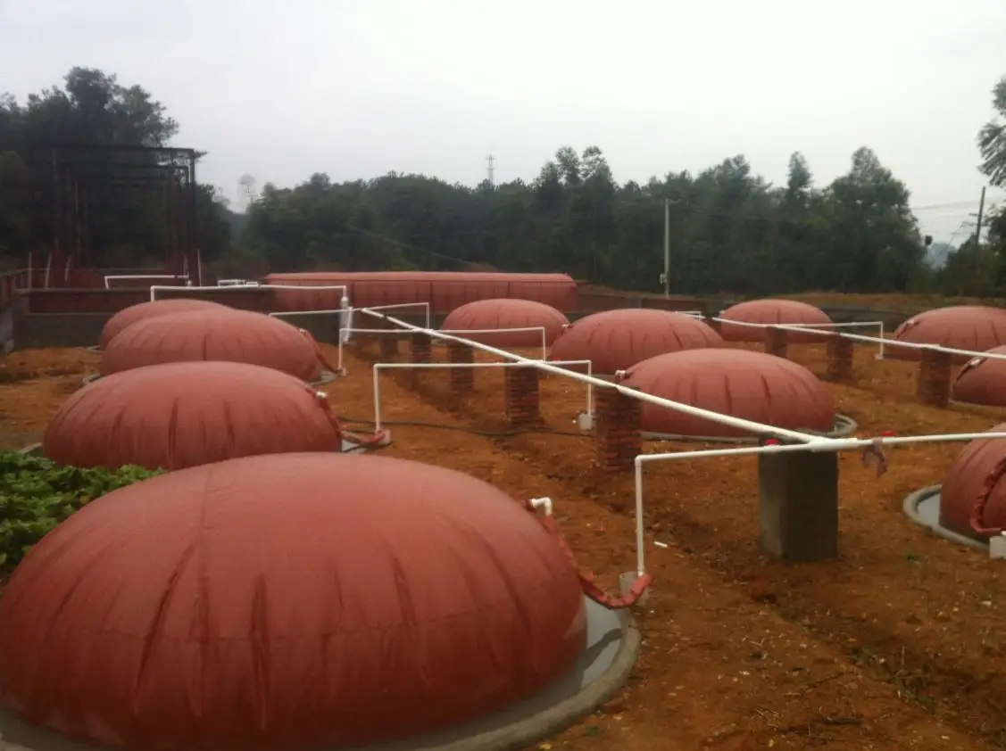 Red Mud PVC Biogas Digester - Efficient & Portable Solution