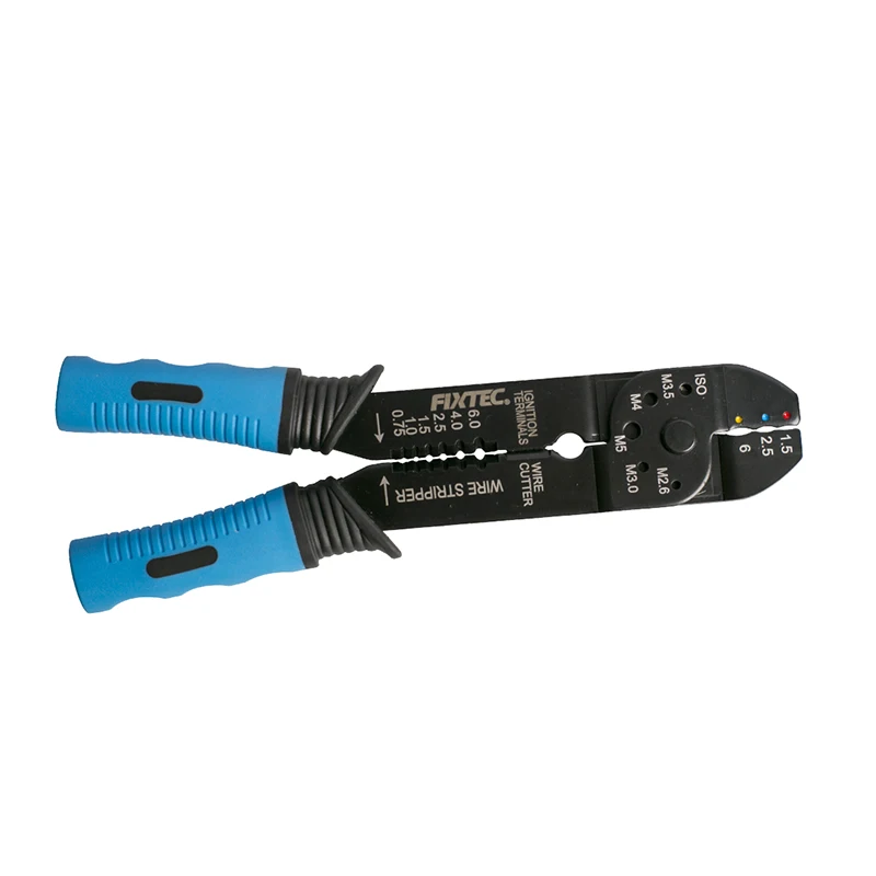 FIXTEC A3 Steel 66pcs Wire Stripper Tools 8'' Multi Functional Wire ...