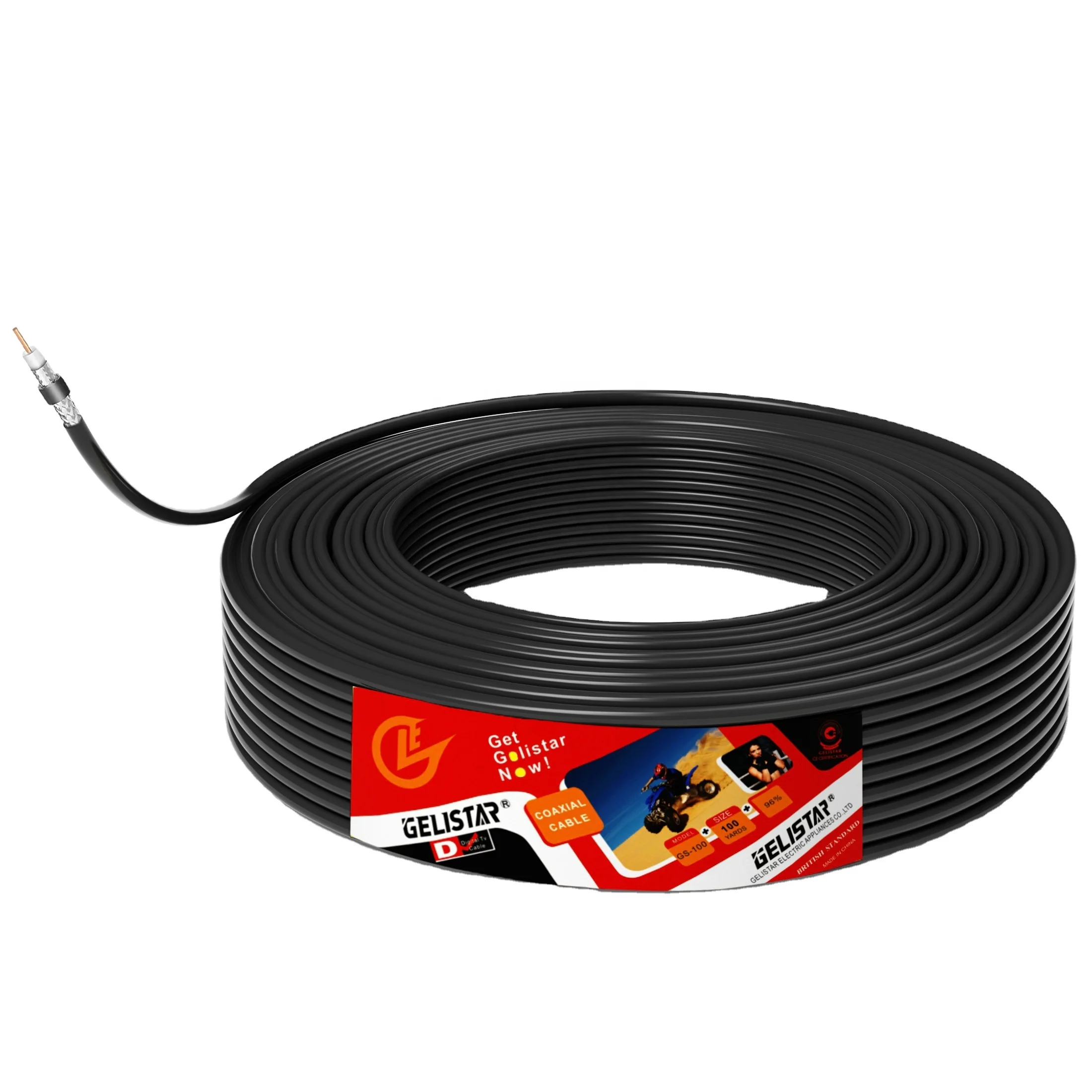Wholesale High Quality RG6 COAXIAL CABLE Gelistar TV CABLE 100Y Custom ...