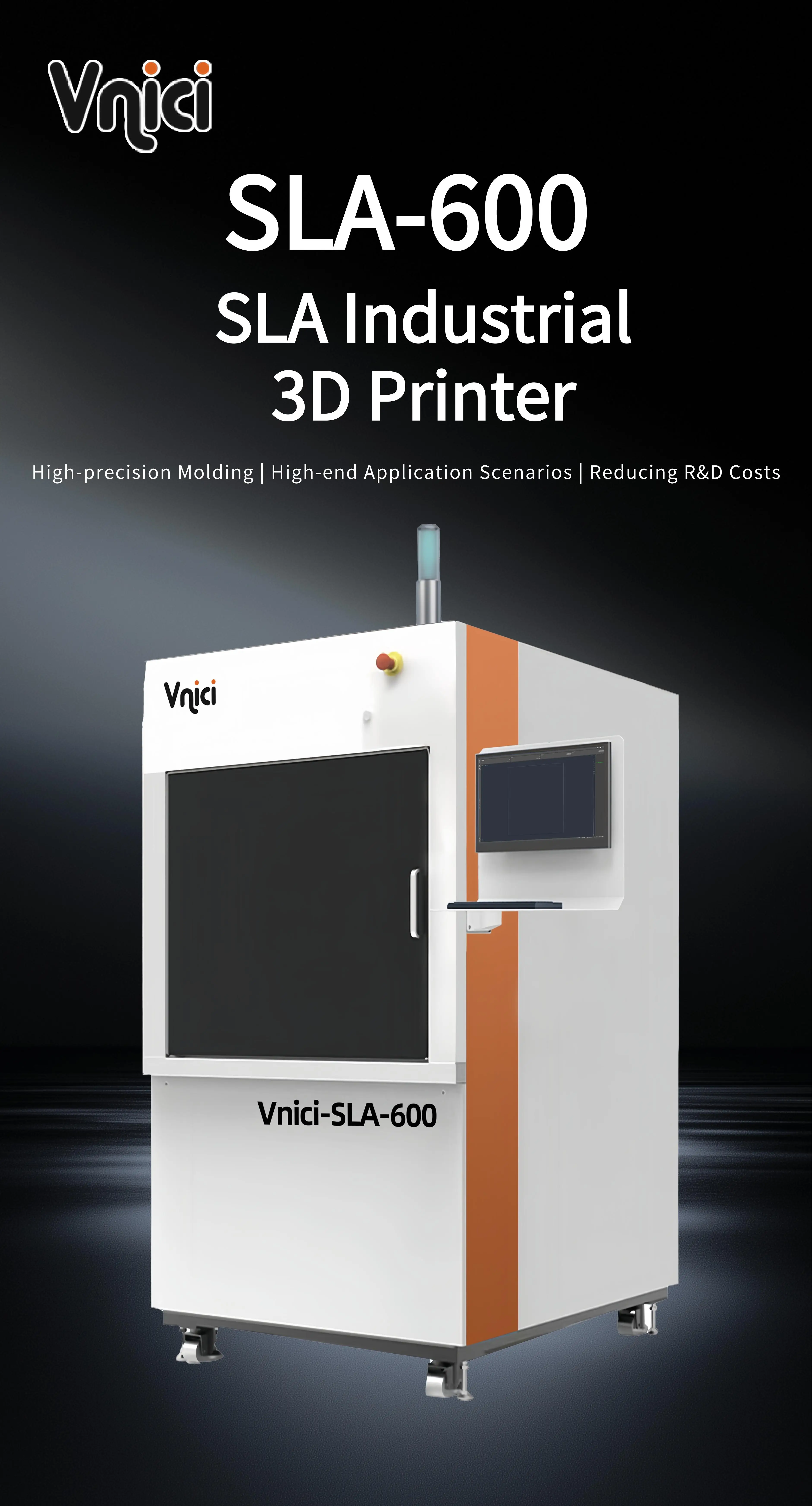 Fast Printing With Abs Like Material Industrial Type SLA 600 3d Printer ...